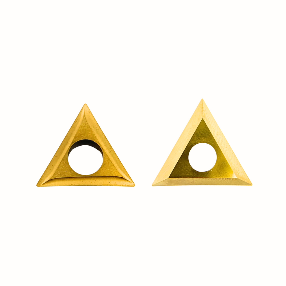 Razor Engraving - Custom Triangle Inserts – Hand in Hand Technologies